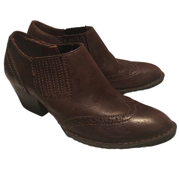 Born | Shoes | Born Handcrafted Footwear Womens Brown Leather Wingtip ...